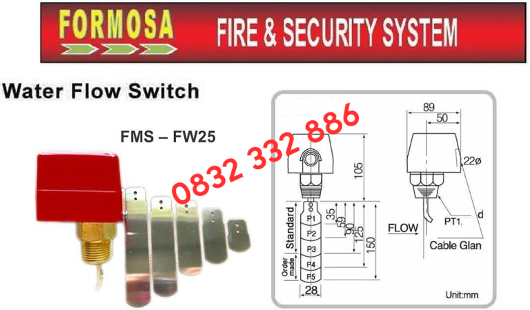 Công tắc dòng chảy Formosa - VAN NƯỚC DANTEK